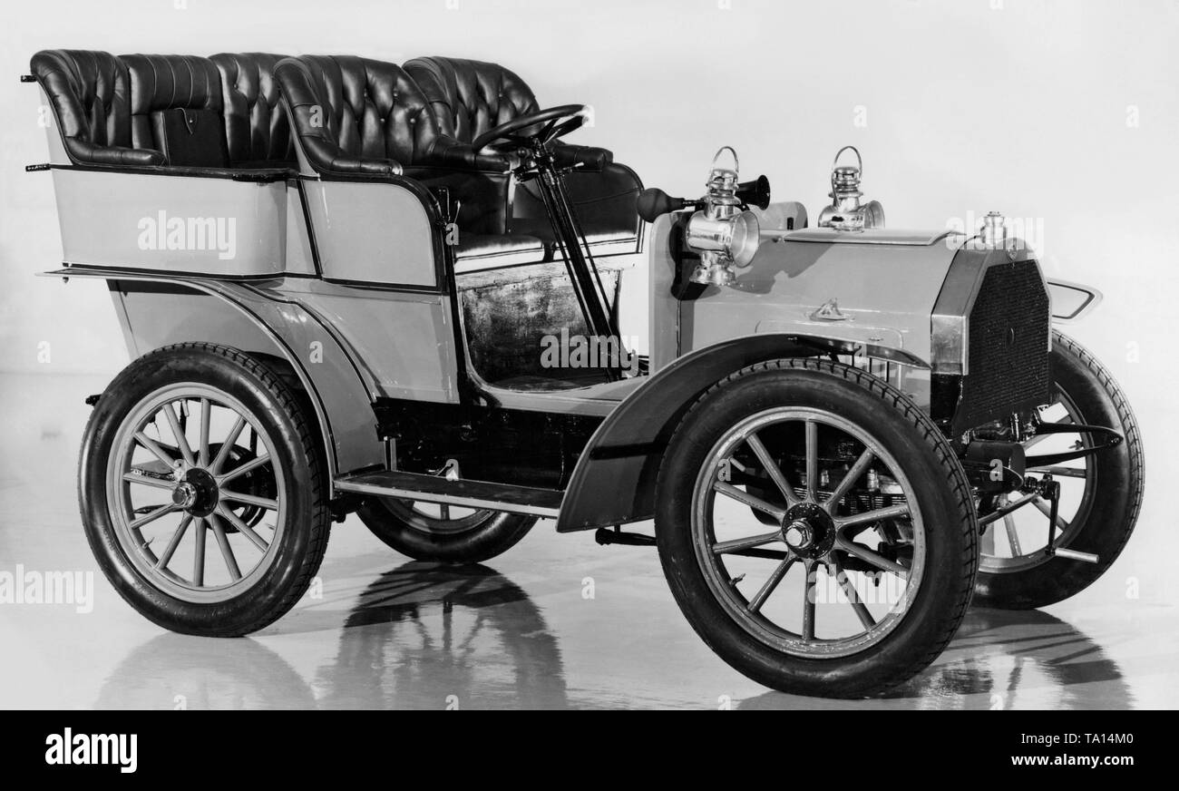 The 10/12 PS was the first car designed by the company Opel Stock Photo ...