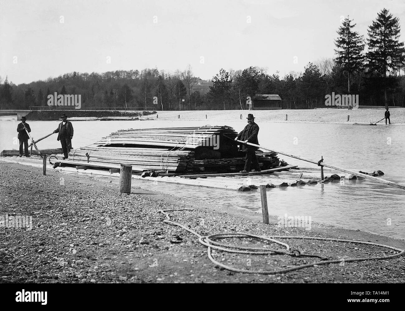 Rafting rafters raft Black and White Stock Photos & Images - Alamy