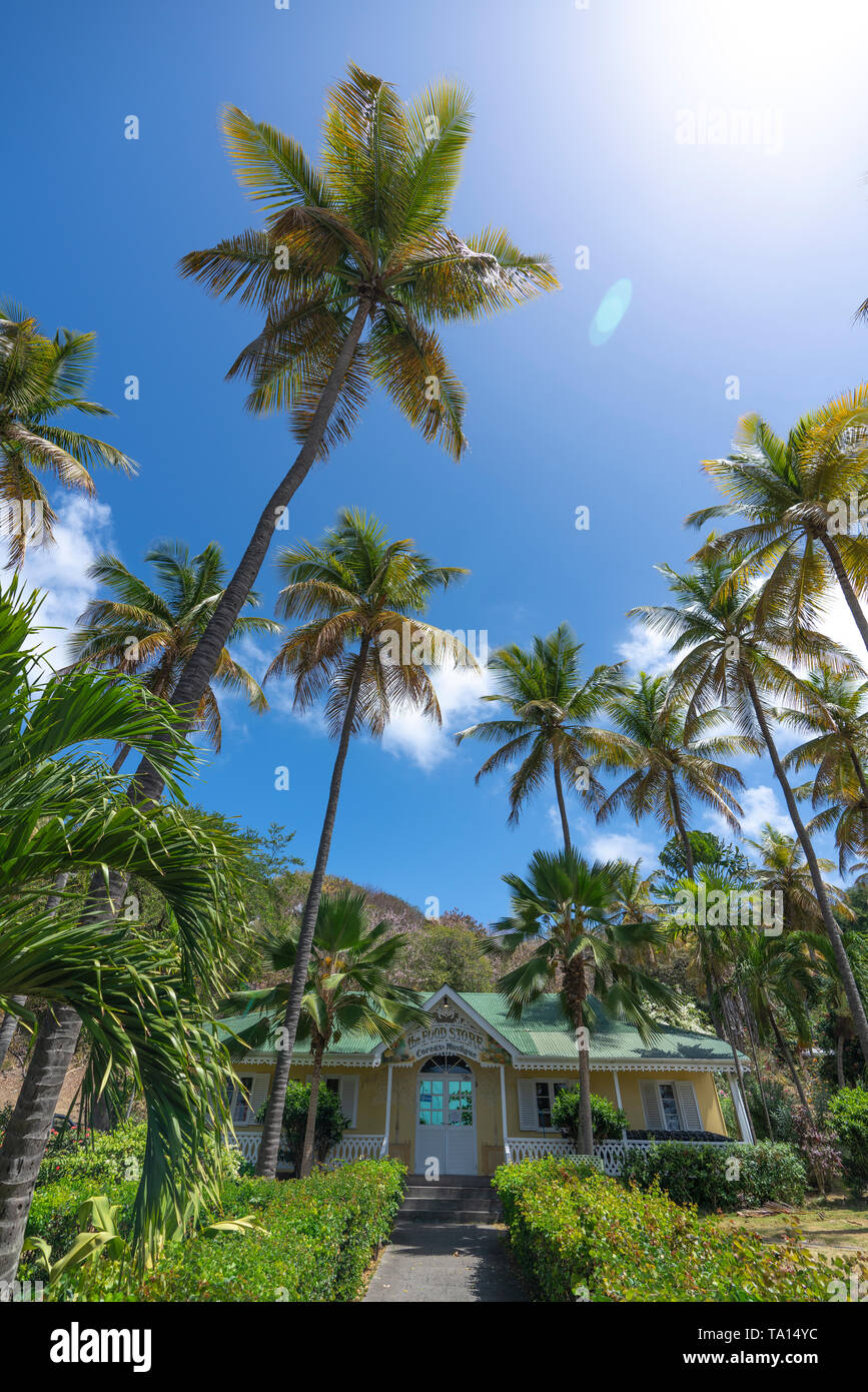 Coreas food store mustique hi-res stock photography and images - Alamy