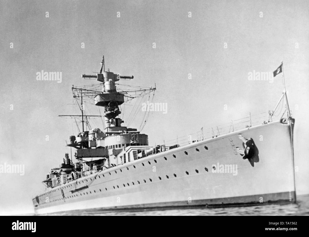 Deutschland class heavy cruiser hi-res stock photography and images - Alamy