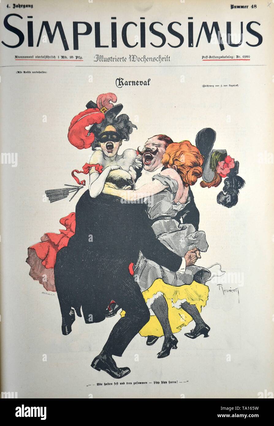 Simplicissimus 1900 hi-res stock photography and images - Alamy