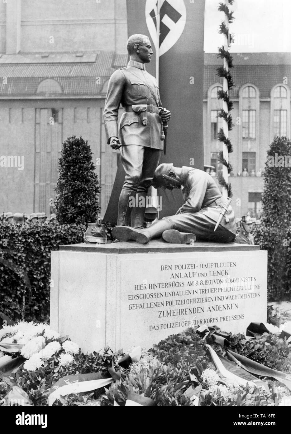 In 1933, the new government built a memorial in honor of the two police ...