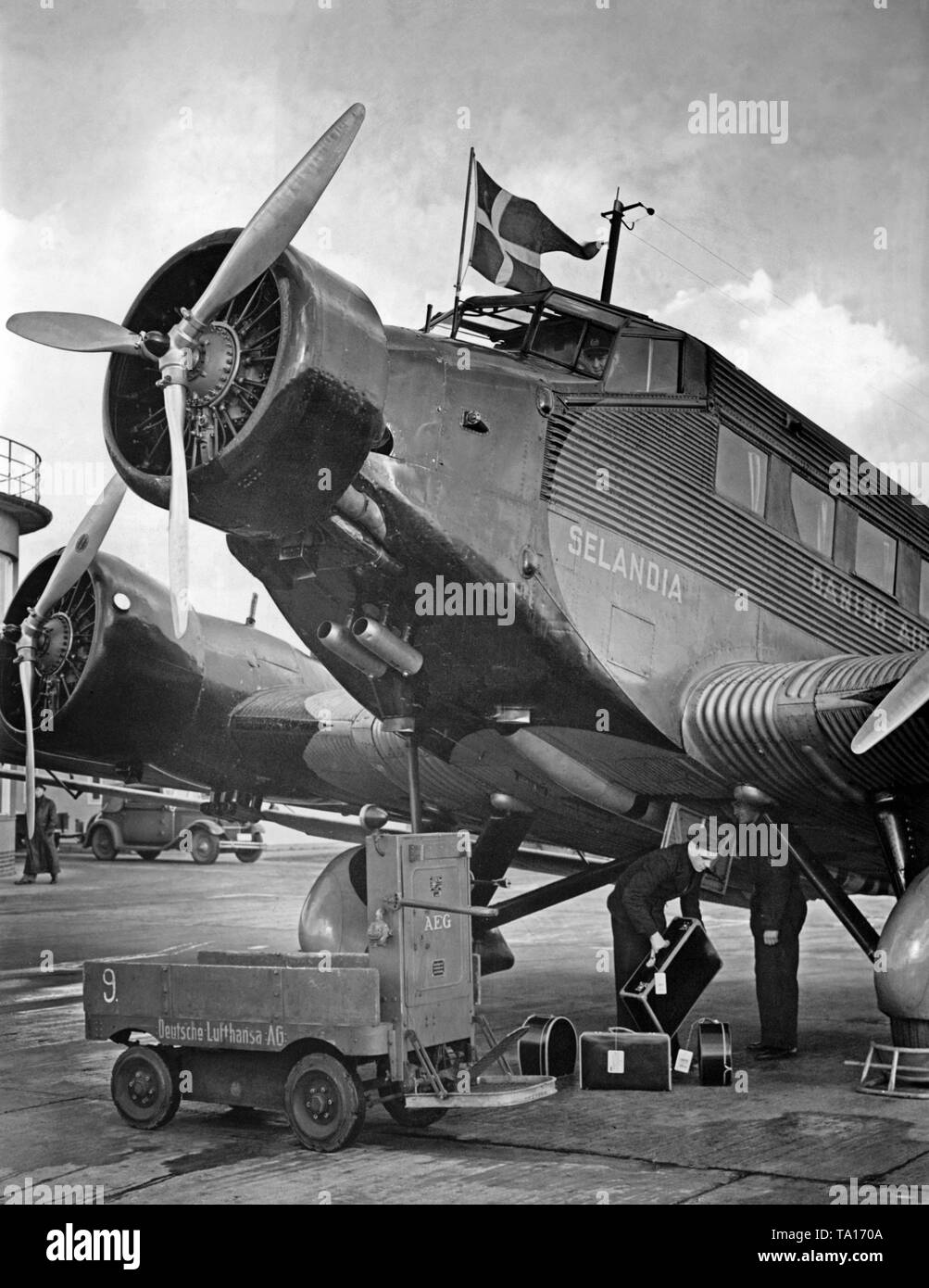His aircraft junkers ju 52 hi-res stock photography and images - Alamy
