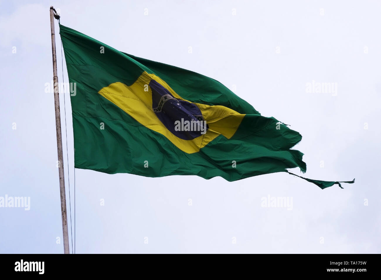 Brazils national flag hi-res stock photography and images - Alamy
