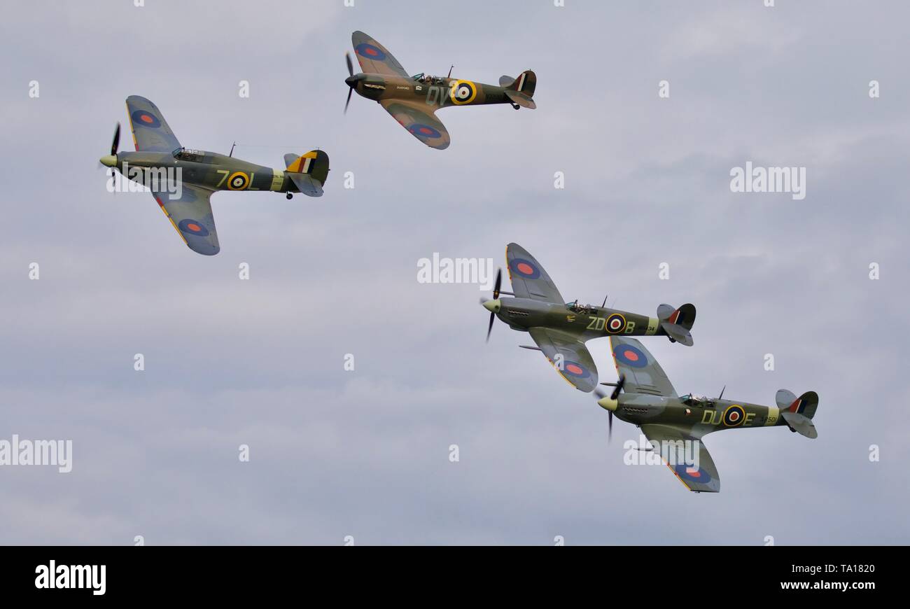 Spitfires dunkirk hi-res stock photography and images - Alamy