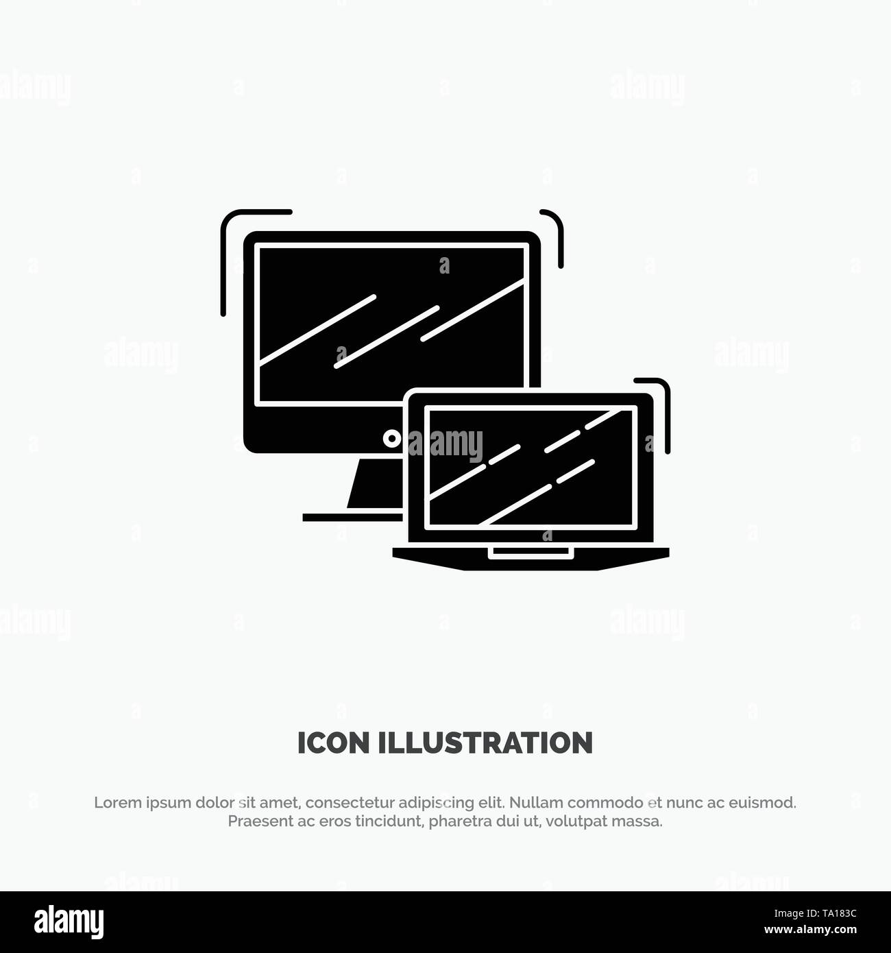 Macbook icon hi-res stock photography and images - Alamy