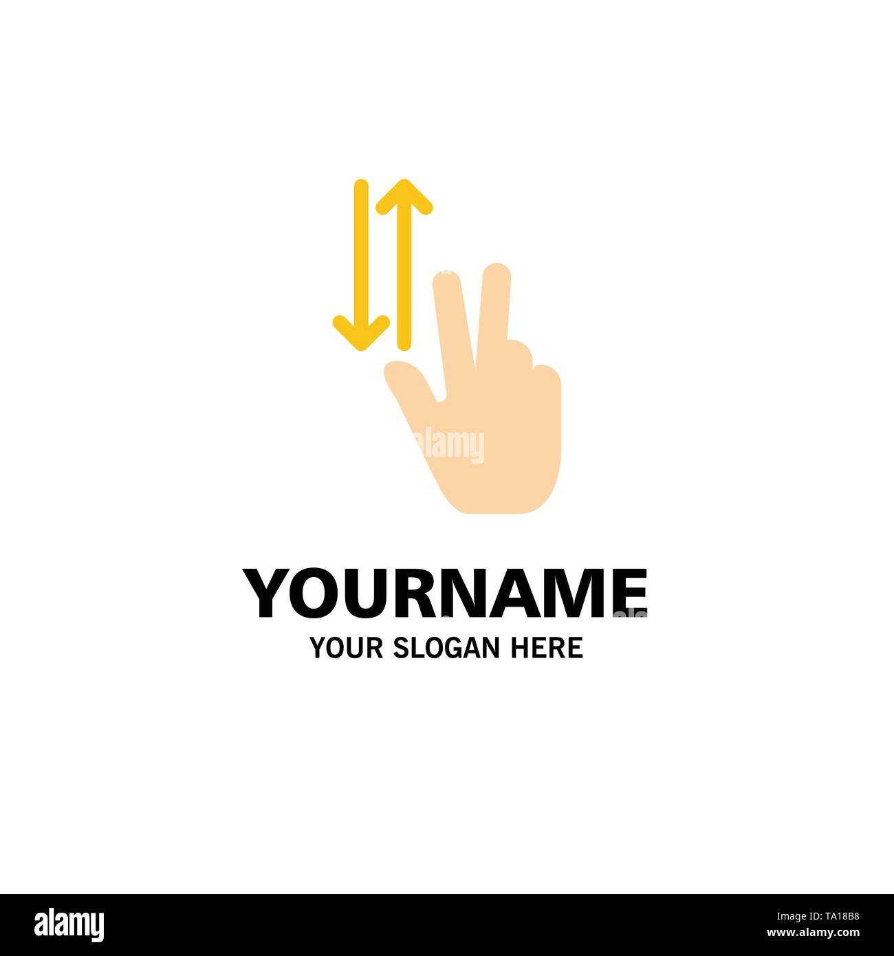 Forefinger pointing down hi-res stock photography and images - Alamy