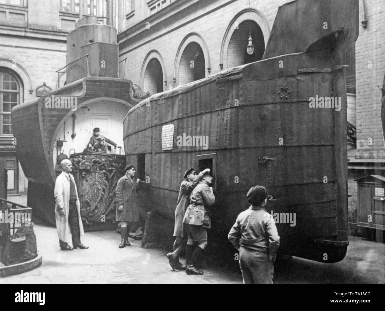 The "Brandtaucher" of the engineer Wilhelm Bauer was the first German ...