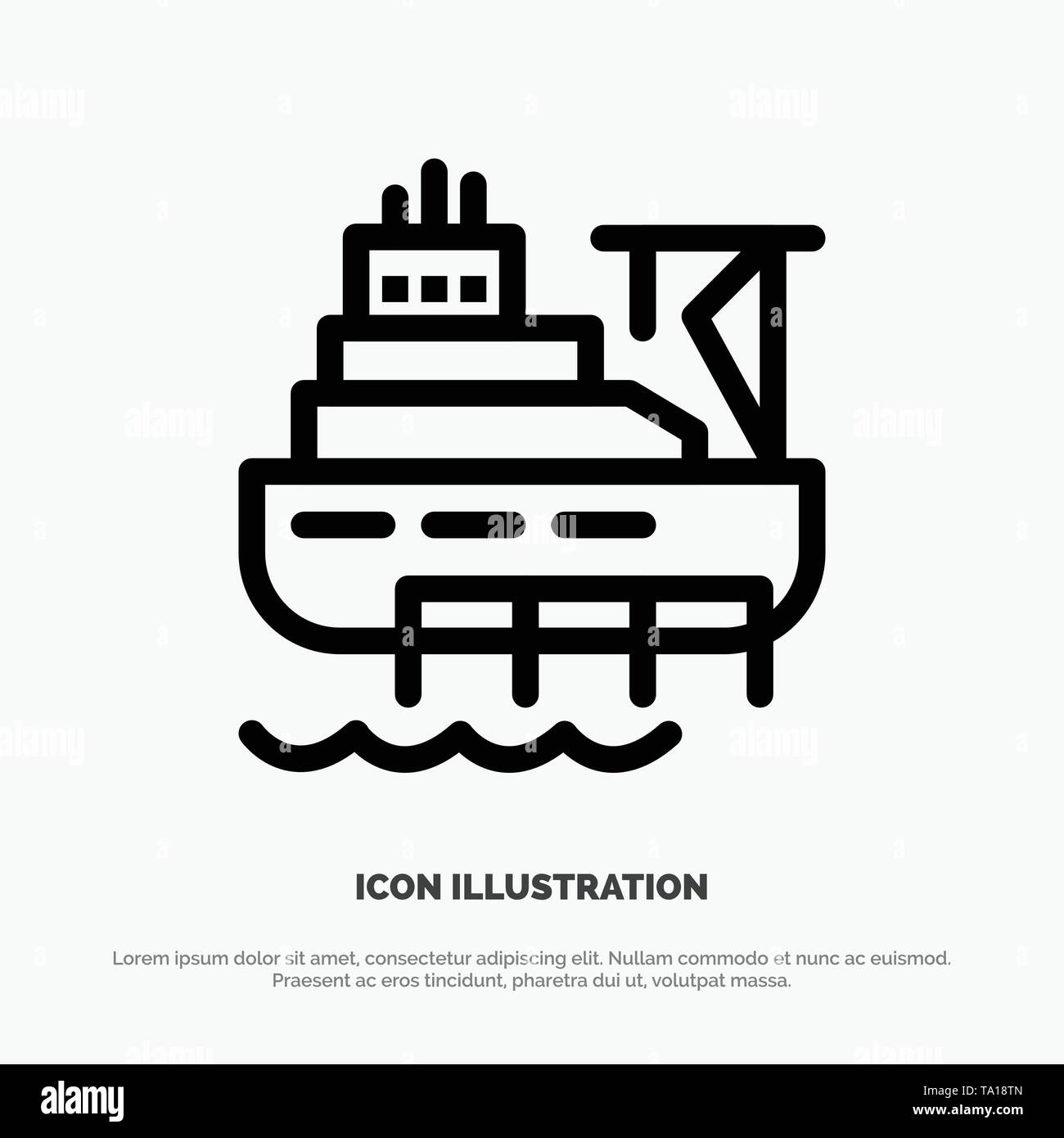 Military boat icon hi-res stock photography and images - Alamy