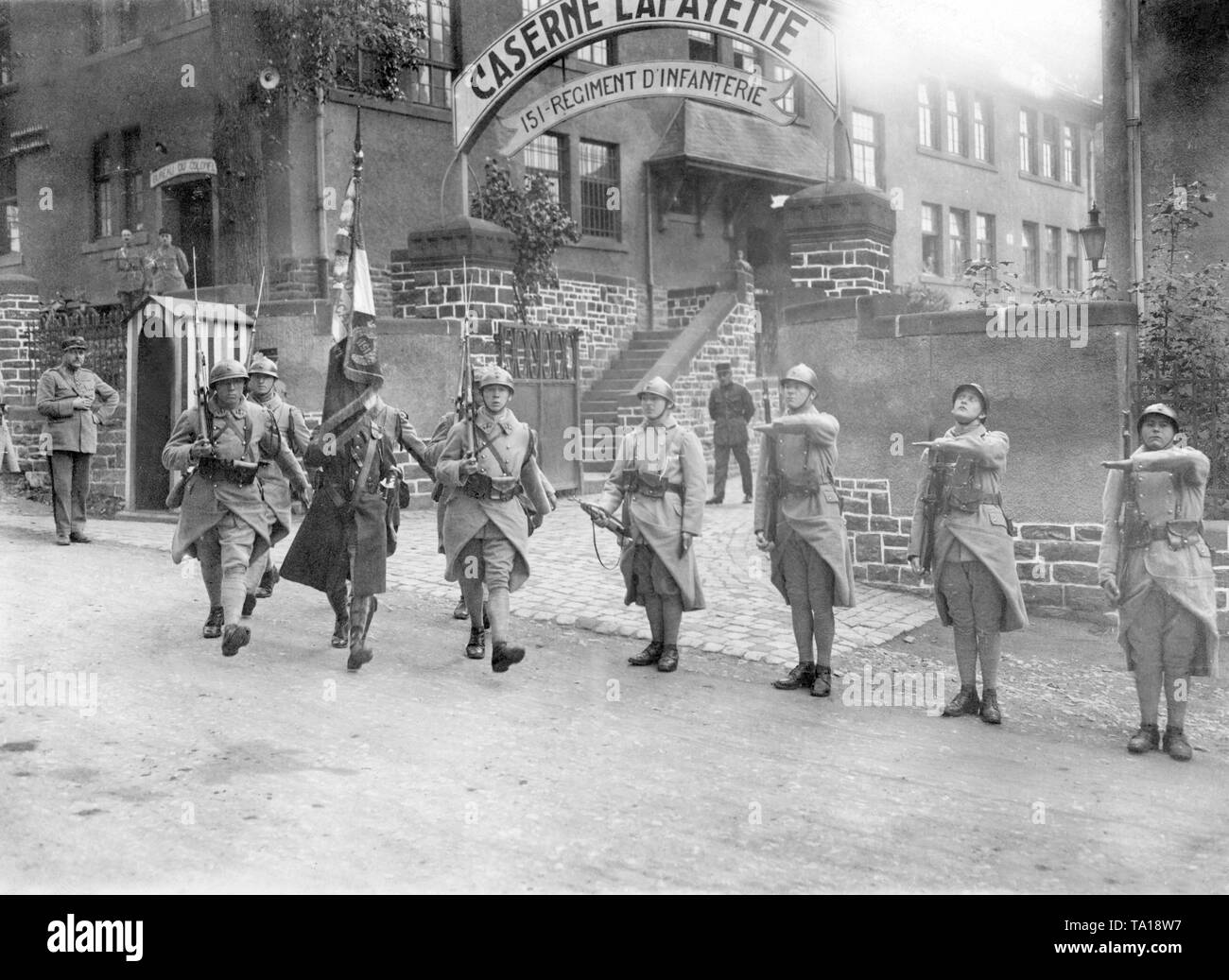 151st regiment of french infantry hi-res stock photography and images ...