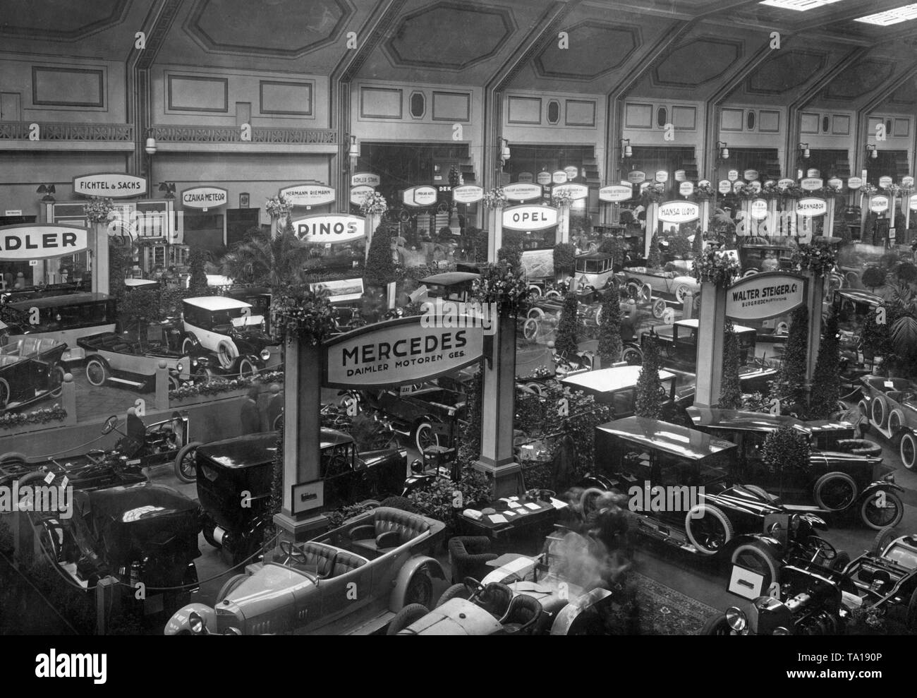 Trade show hall Black and White Stock Photos & Images - Alamy