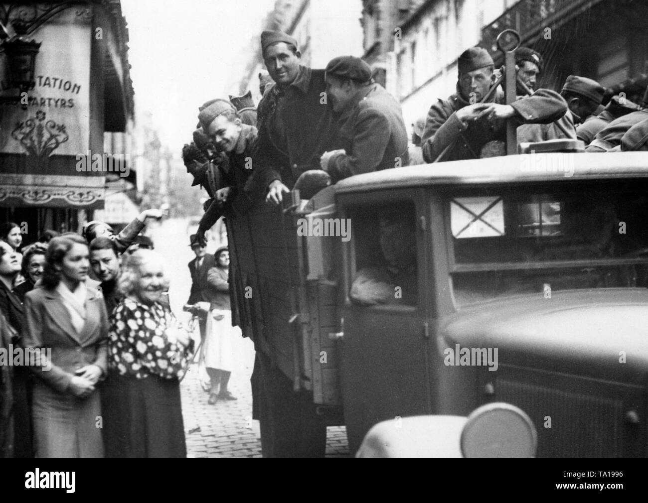 German army 1940 mercedes hi-res stock photography and images - Alamy