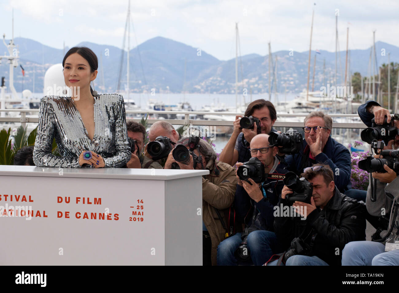Cannes, France. 21st May, 2019. Rendezvous with Zhang Ziyi photo call ...