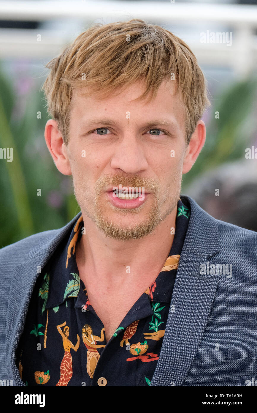 Cannes, France. 21st May 2019. Jeremie Renier poses at a photocall for ...