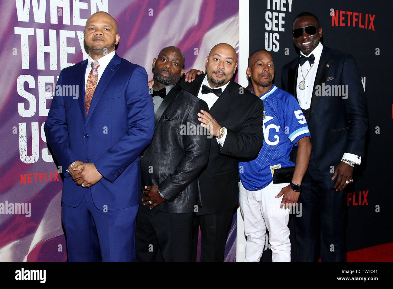 New York, USA. 20 May, 2019. Kevin Richardson, Antron Mccray, Raymond ...