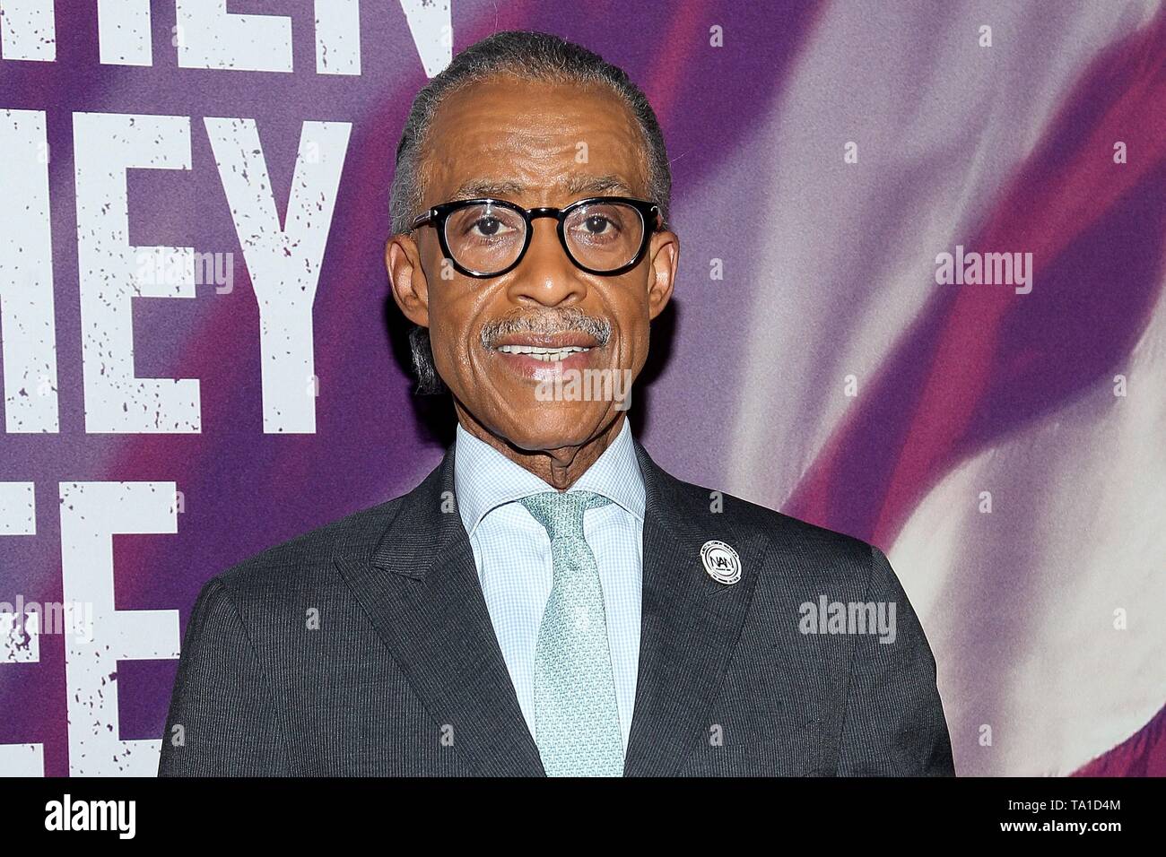 New York, NY, USA. 20th May, 2019. Rev. Al Sharpton at arrivals for ...