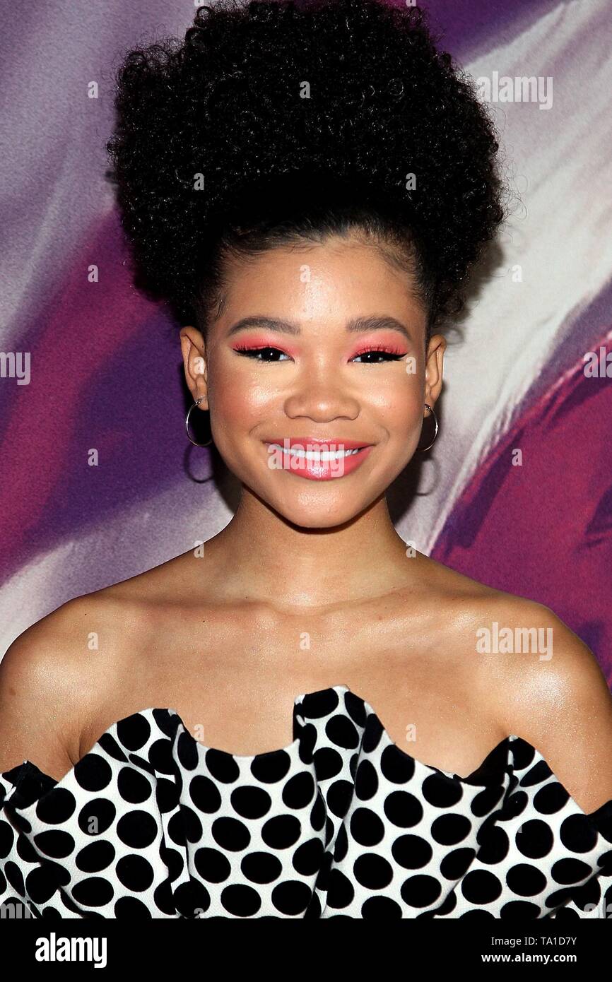 New York, NY, USA. 20th May, 2019. Storm Reid at arrivals for WHEN THEY ...