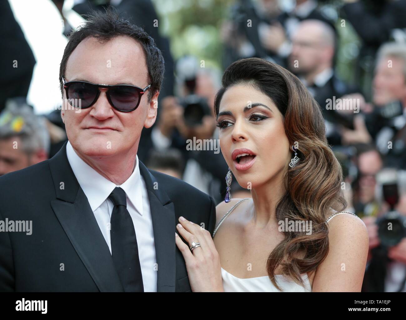 Quentin Tarantino, Daniela Pick,2019 Cannes Stock Photo - Alamy