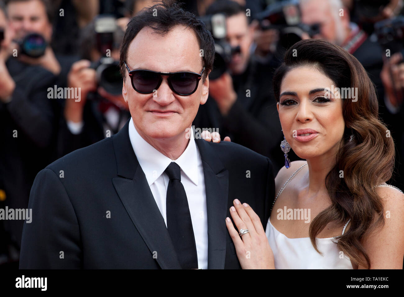 Cannes, France. 21st May, 2019. Director Quentin Tarantino and Daniela ...