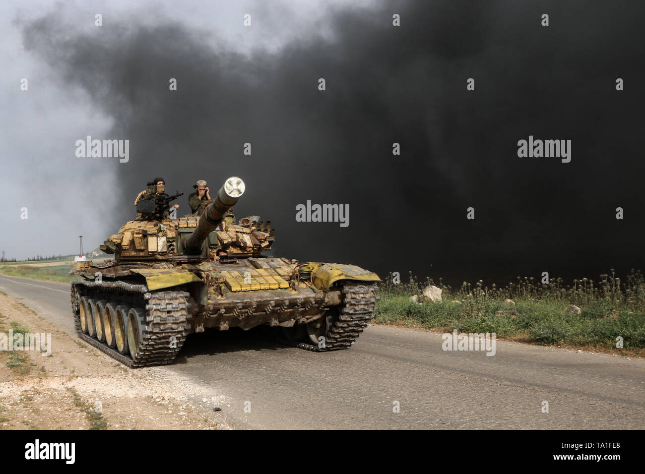 Syrian war tank 2019 hi-res stock photography and images - Alamy