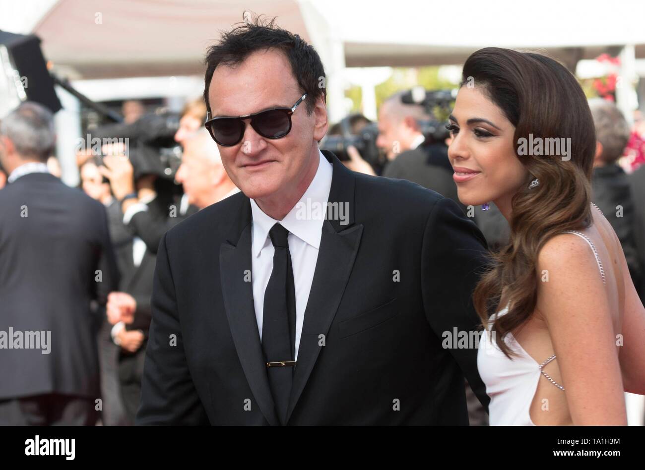 Cannes, France. 21st May, 2019. Quentin Tarantino and Daniela Pick ...