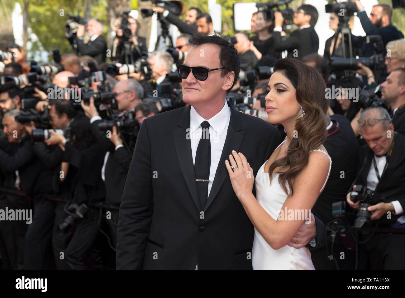 Cannes, France. 21st May, 2019. Quentin Tarantino and Daniela Pick ...