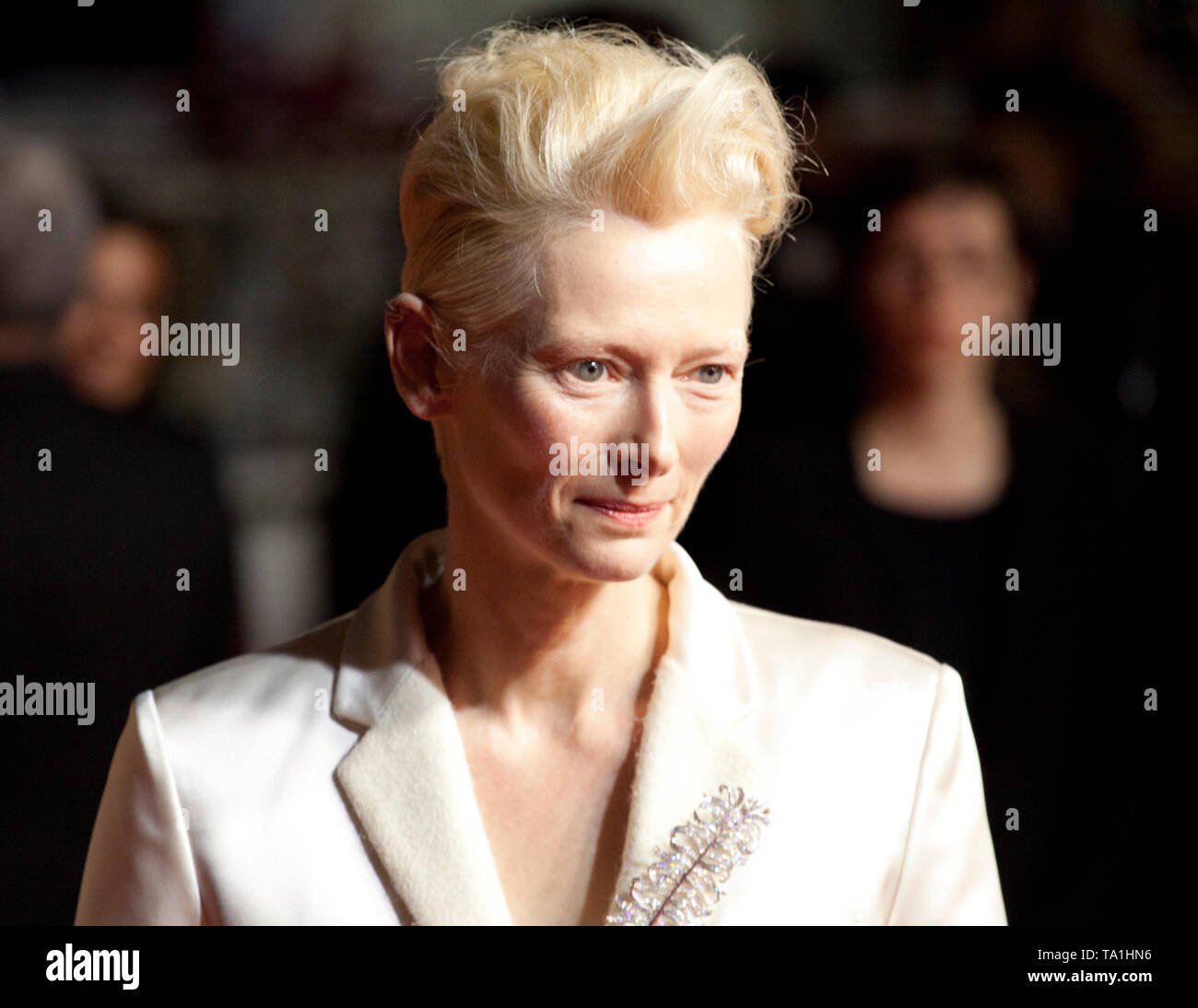 Cannes, France. 21st May 2019. Tilda Swinton at the Parasite gala ...