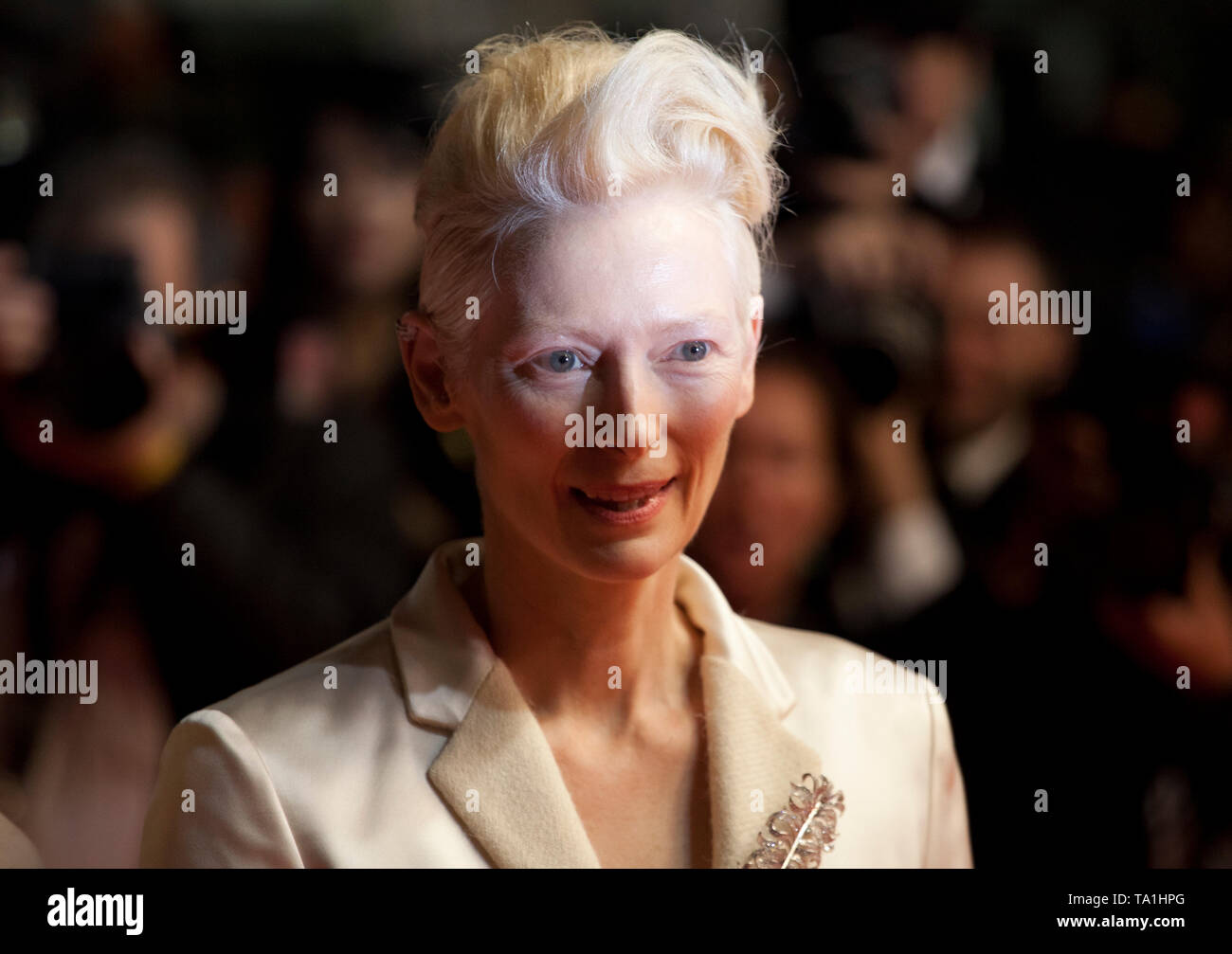 Cannes, France. 21st May 2019. Tilda Swinton at the Parasite gala ...