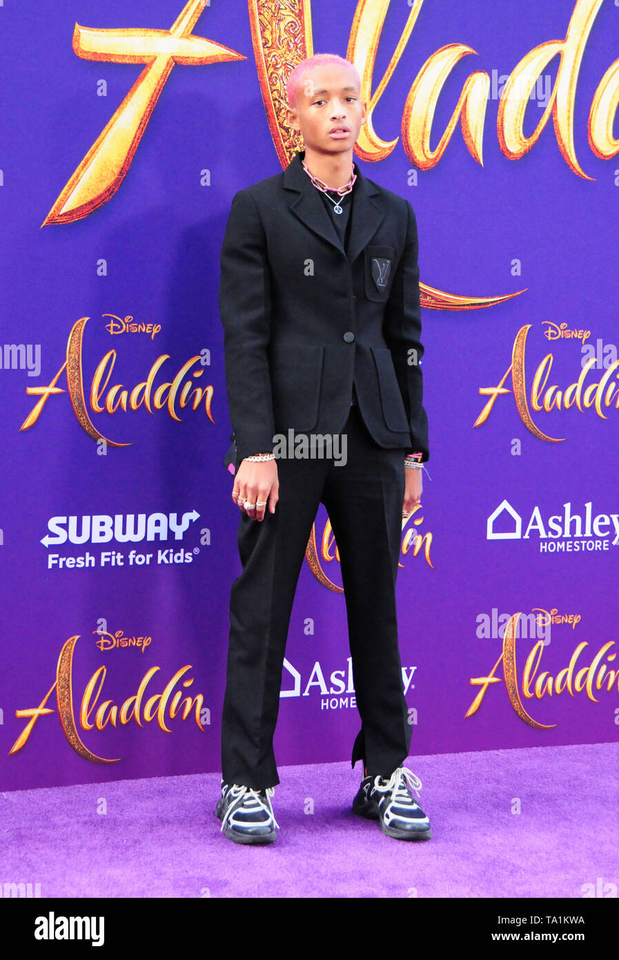 Hollywood, California, USA 21st May 2019 Singer Jaden Smith attends the ...