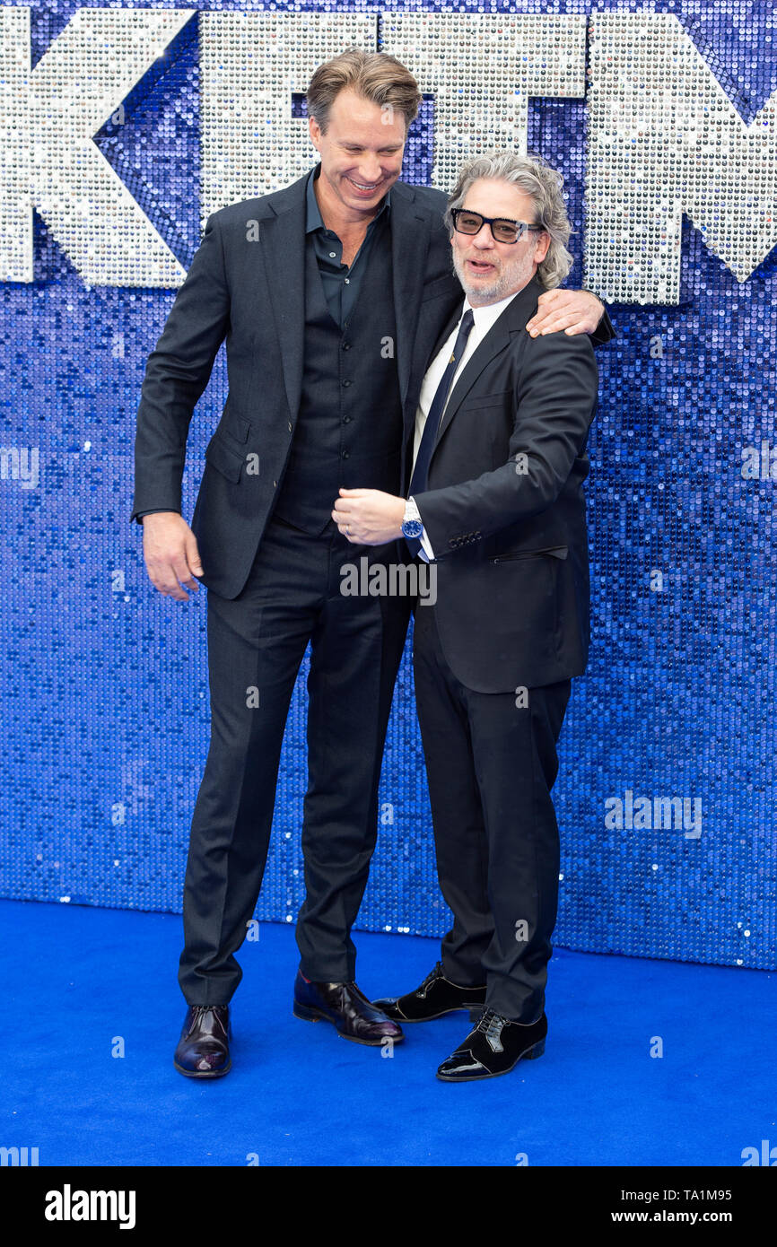 Giles Martin and Dexter Fletcher attend the "Rocketman" UK premiere at ...