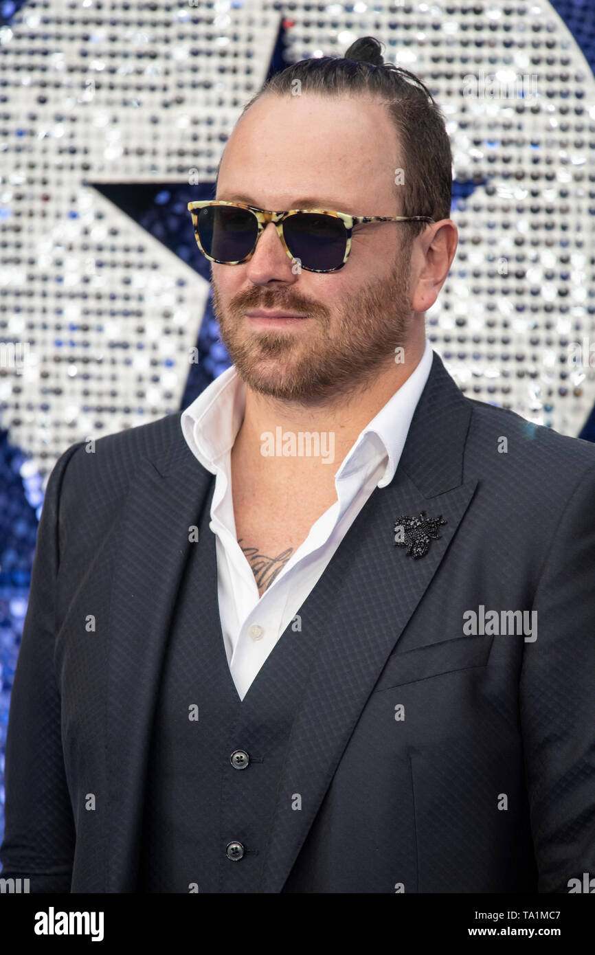 James Haskell attends the "Rocketman" UK premiere at Odeon Leicester ...