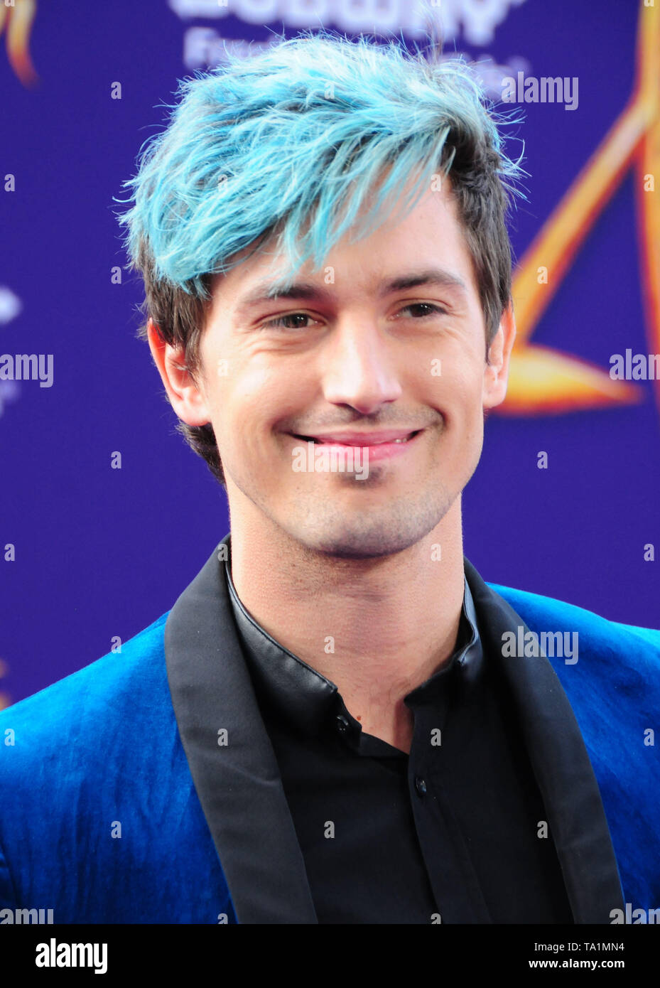 Hollywood, California, USA 21st May 2019 Singer Asher Monroe attends the Disney Premiere of ...