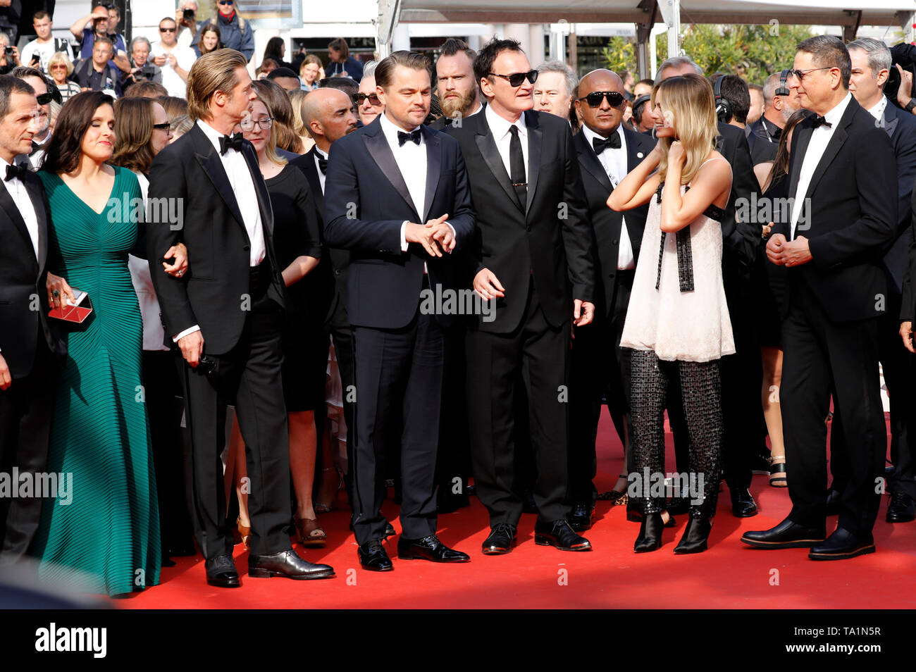 David Heyman, Shannon McIntosh, Brad Pitt, Leonardo DiCaprio, Quentin ...