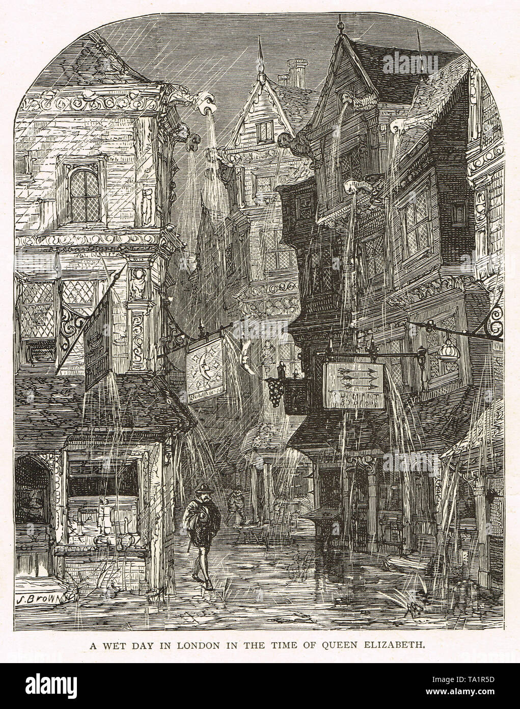 Elizabethan london hi-res stock photography and images - Alamy