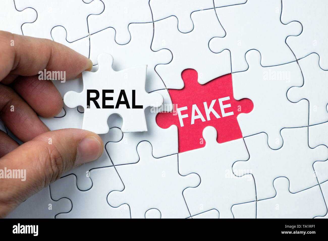 Real and fake conceptual Stock Photo - Alamy Real and fake conceptual Stock Photo - Alamy
