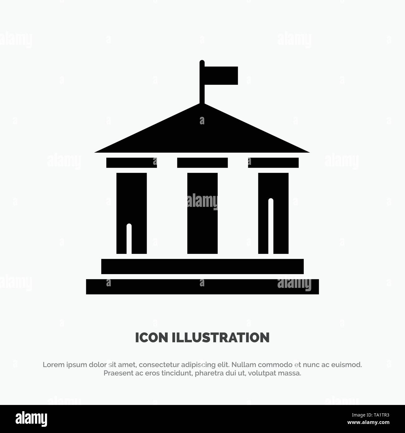 Bank flag vector vectors hi-res stock photography and images - Alamy