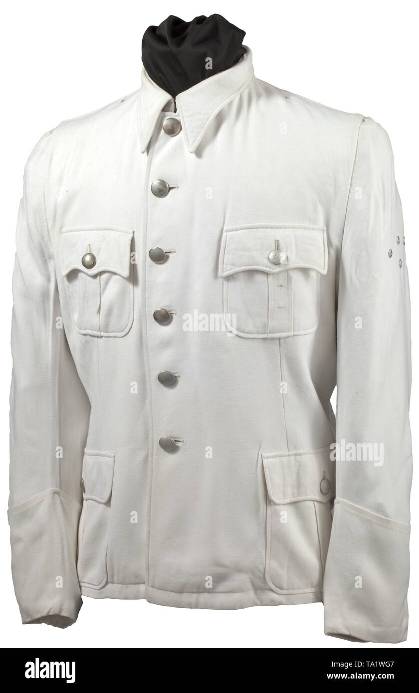 A summer field tunic for leaders of the Waffen-SS Private purchase ...