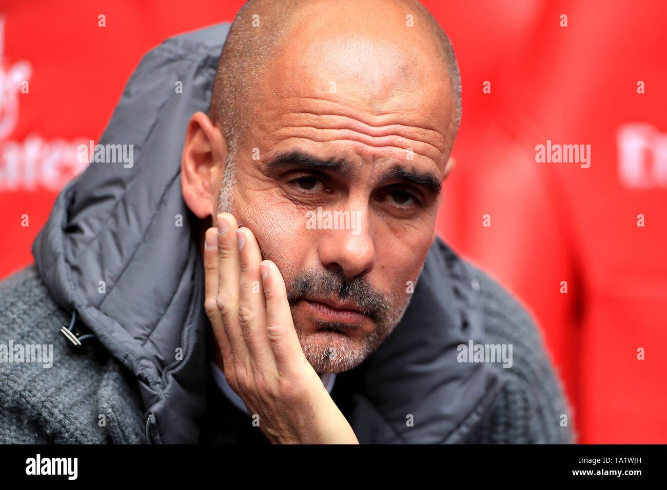 Manchester City manager Pep Guardiola Stock Photo - Alamy