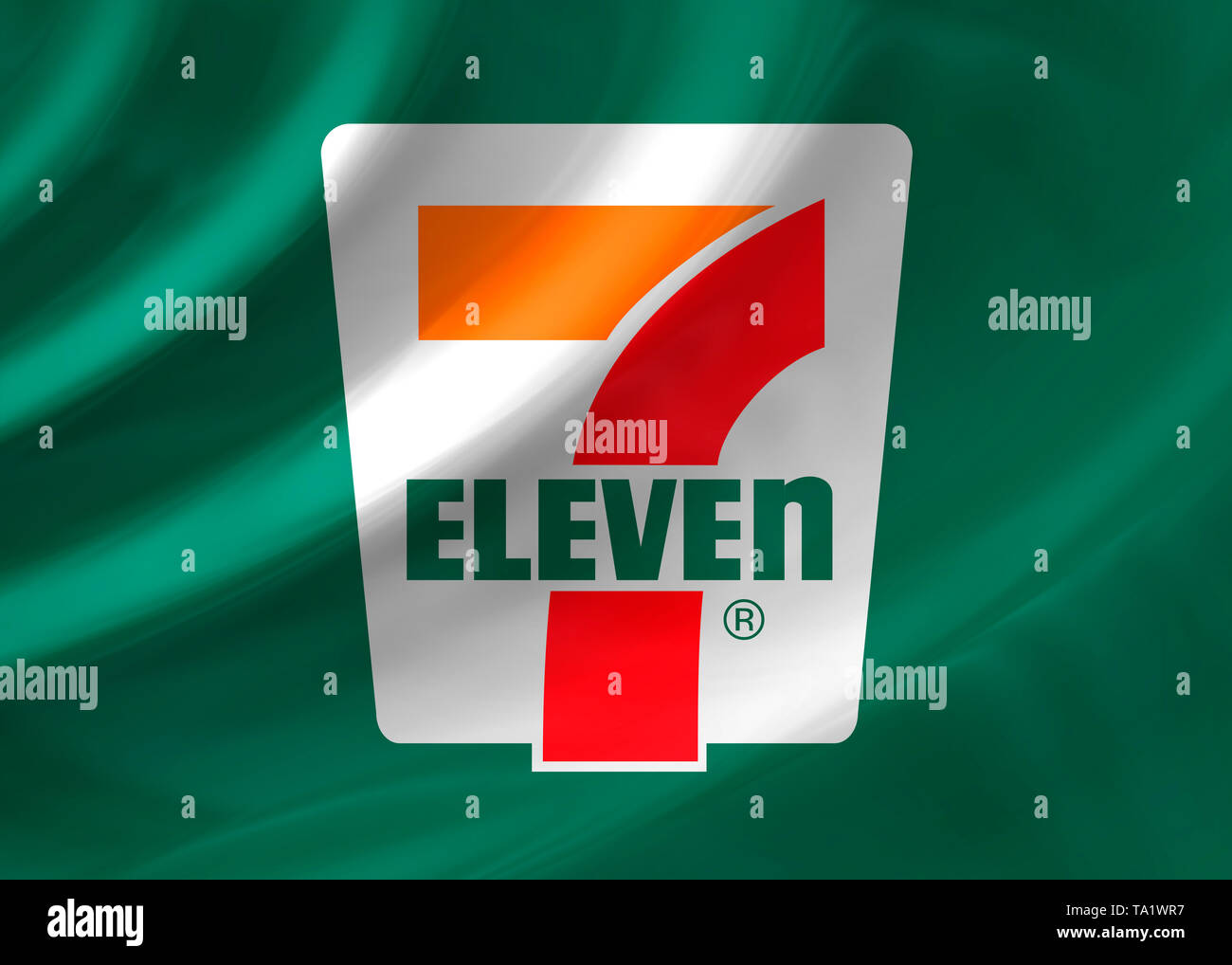 7 eleven logo Stock Photo - Alamy