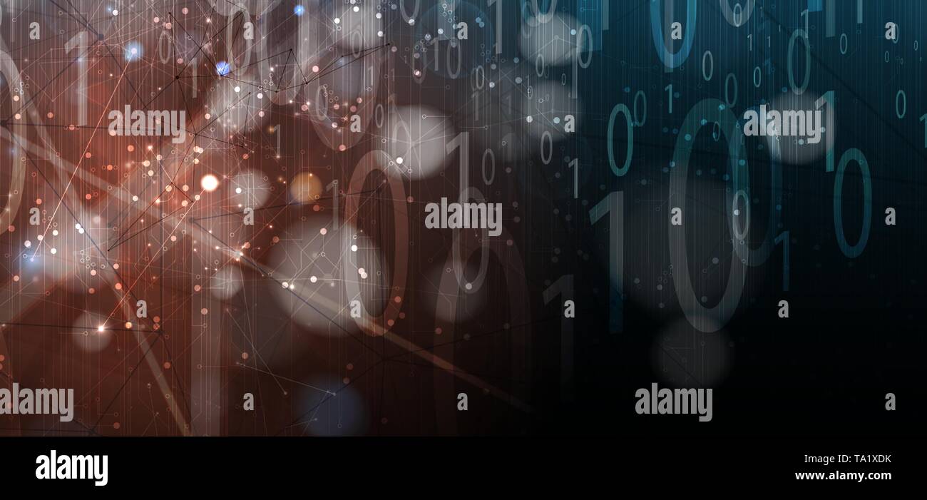 abstract futuristic fade computer technology business background Stock ...