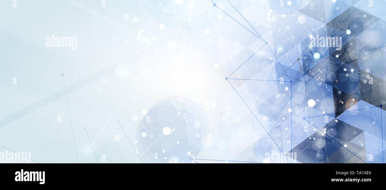 abstract futuristic fade computer technology business background Stock ...