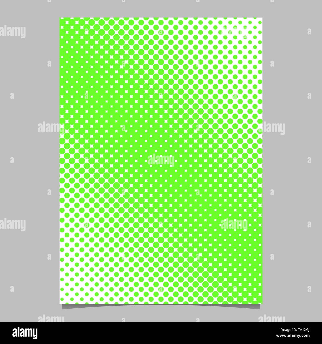 Halftone circle background pattern poster design with diagonal dots ...