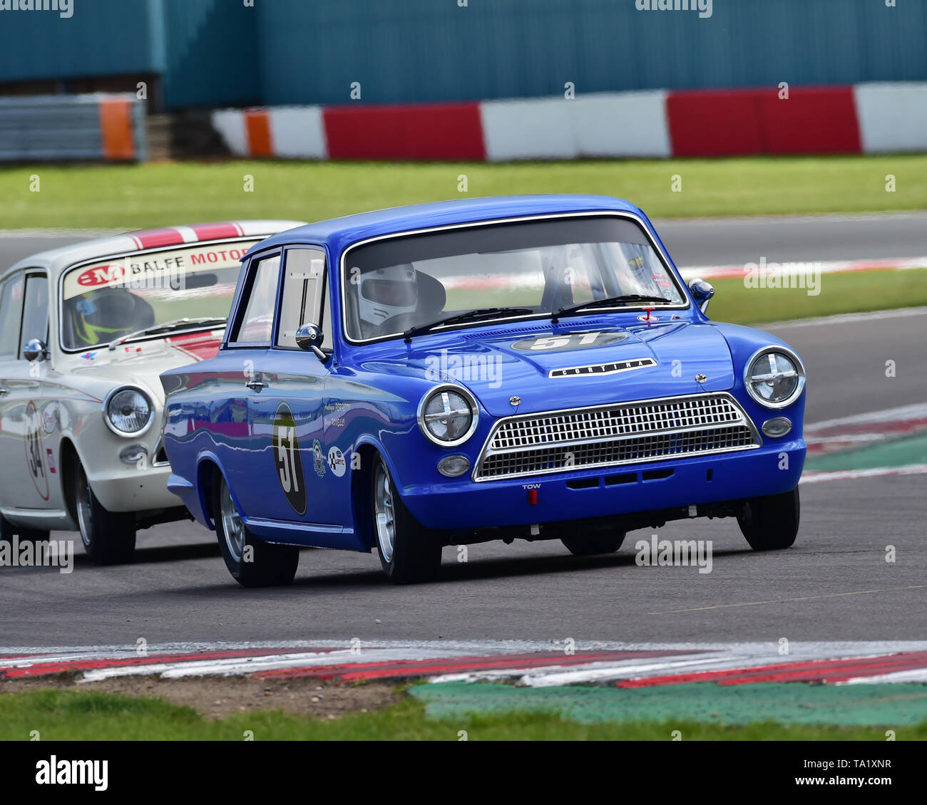 Oscar Rovelli, Ambrogio Perfetti, Ford Lotus Cortina, U2TC Trophy for ...