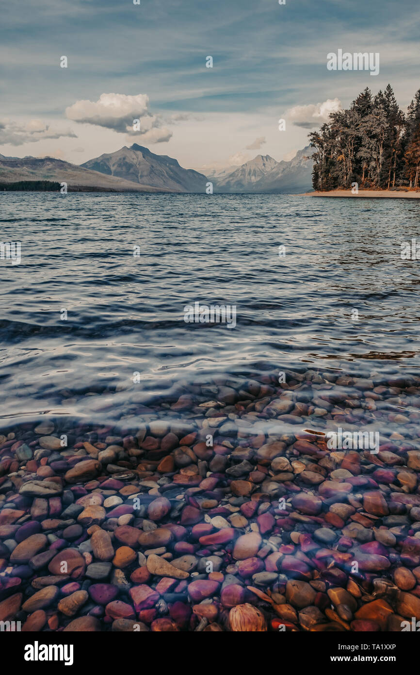 Pebble Lake Glacier National Park