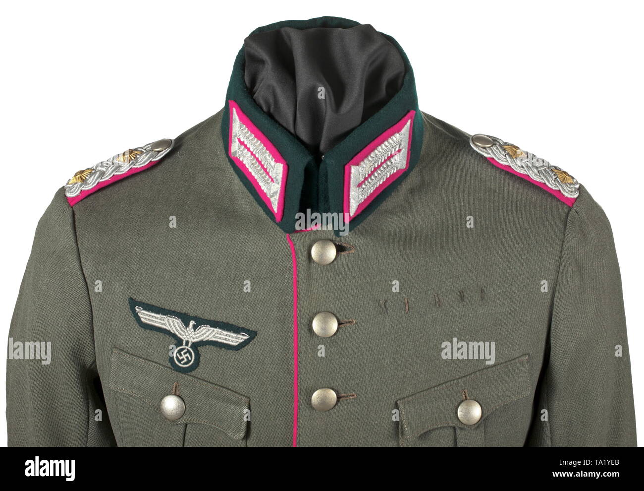 A decorated tunic for an Oberst on the general staff old style private ...