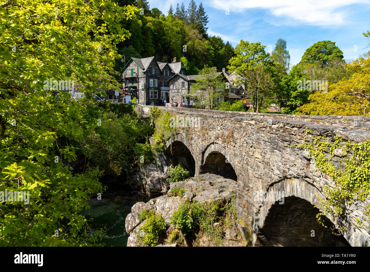 Betws y coed village hi-res stock photography and images - Alamy