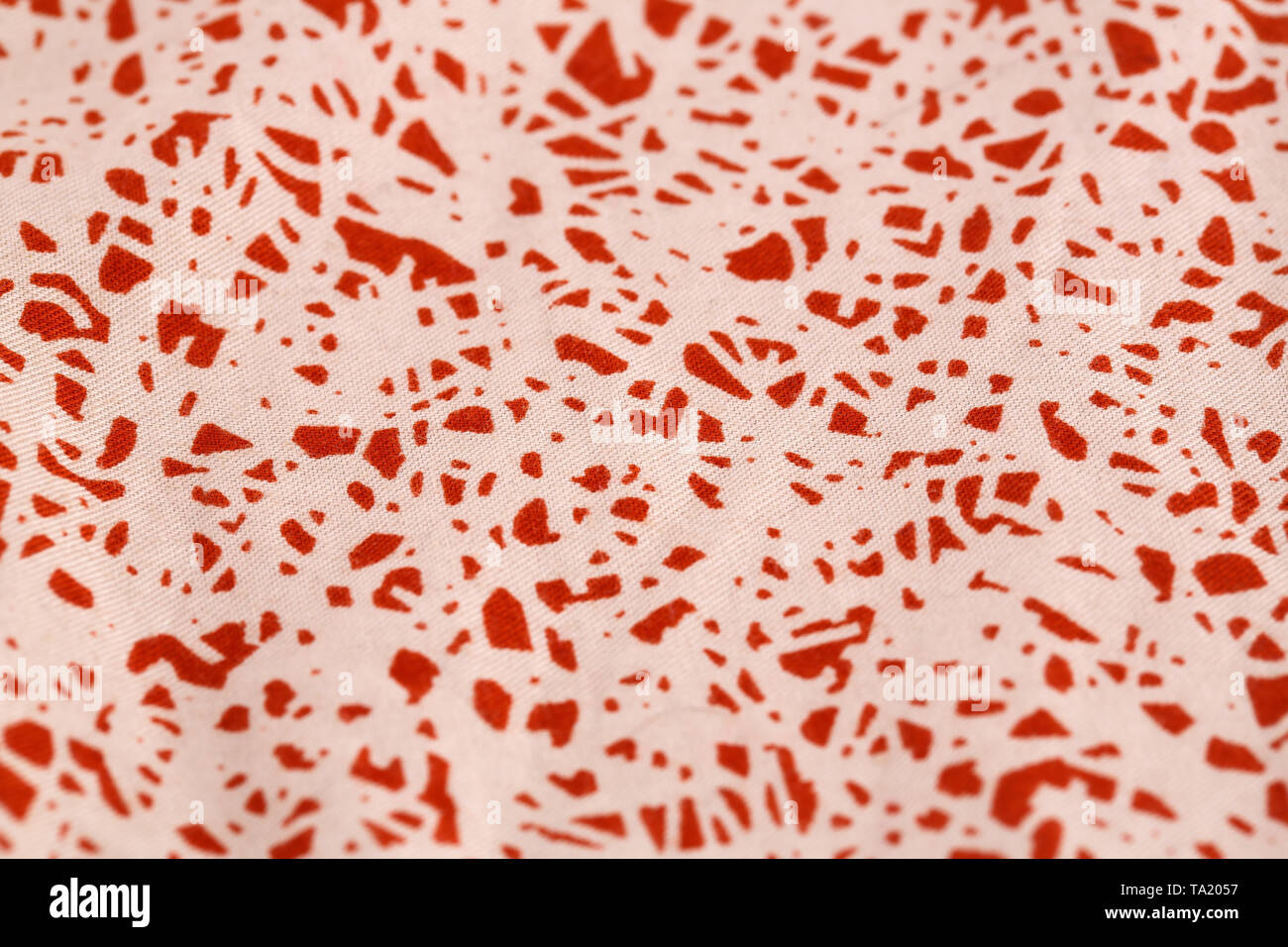 Spotted fabric background closeup picture Stock Photo - Alamy
