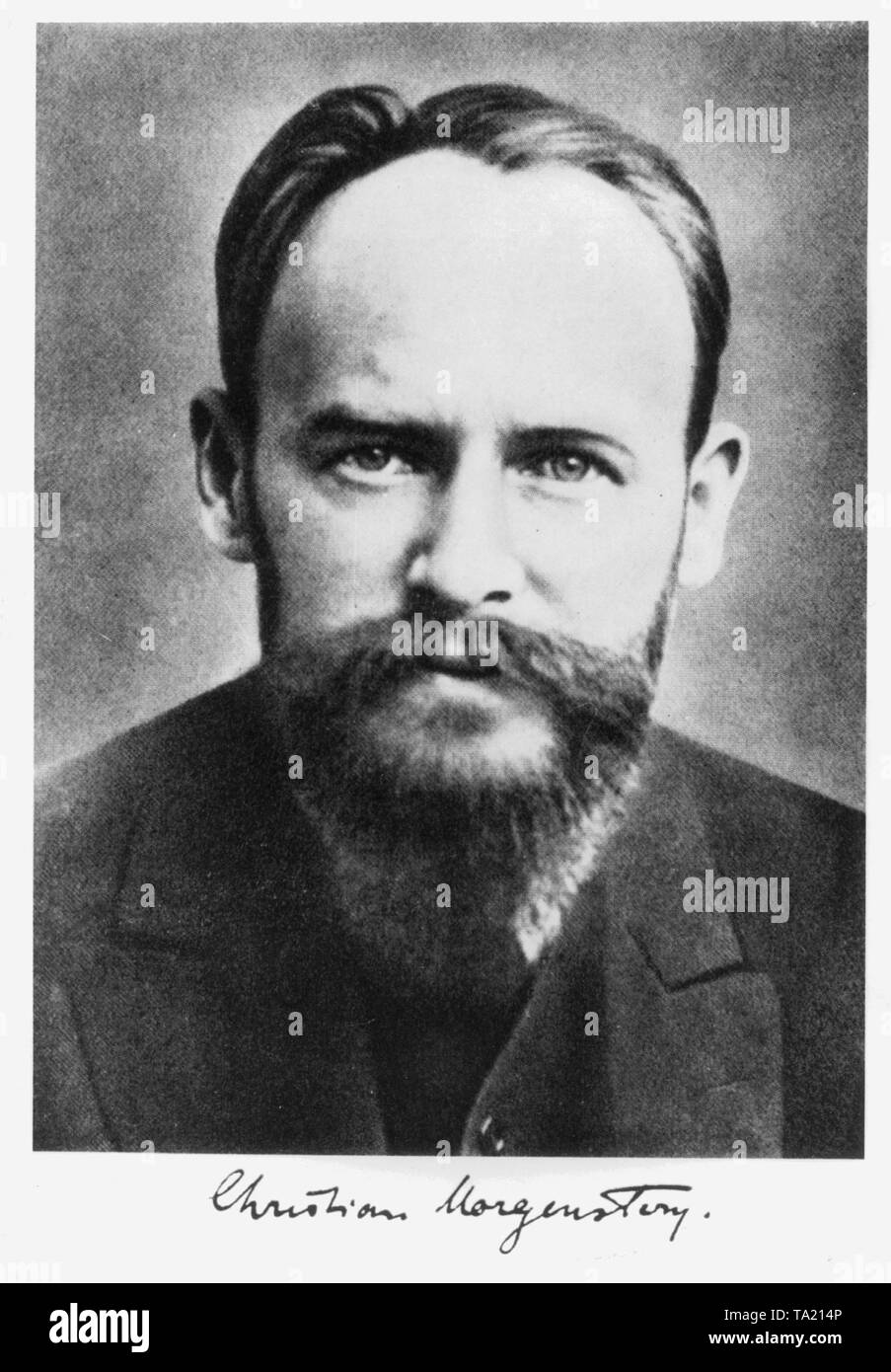 Christian Morgenstern (1871-1914), a German writer Stock Photo - Alamy