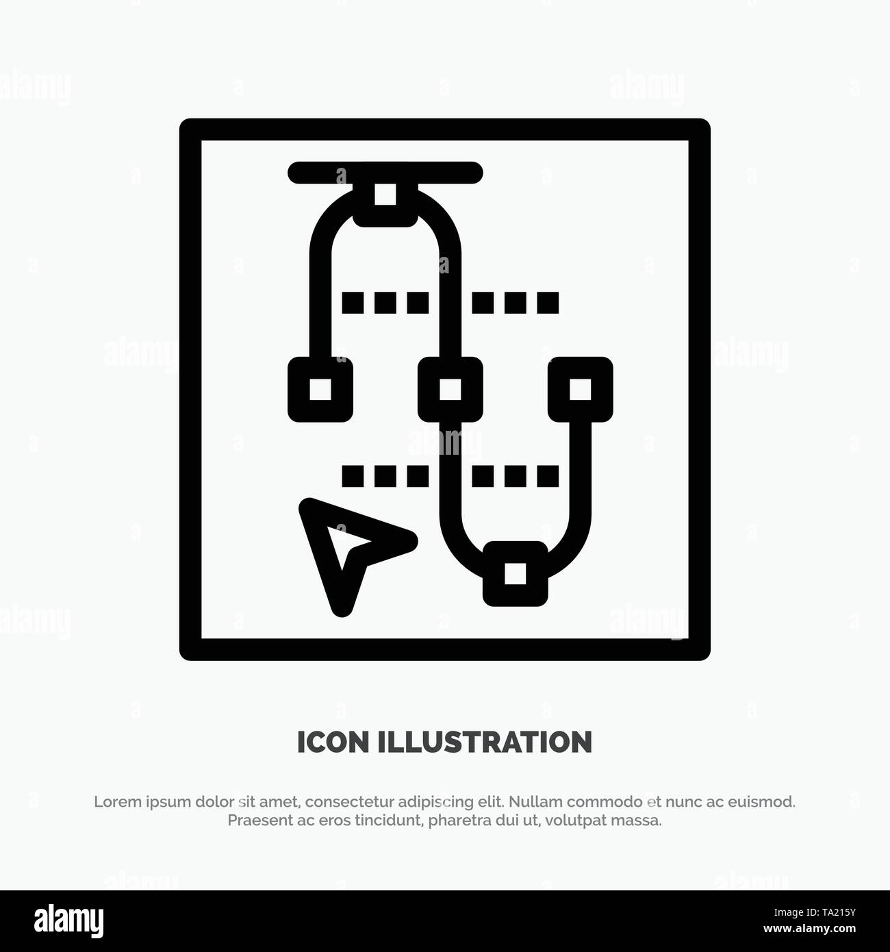 Mouse pointer screen Cut Out Stock Images & Pictures - Alamy