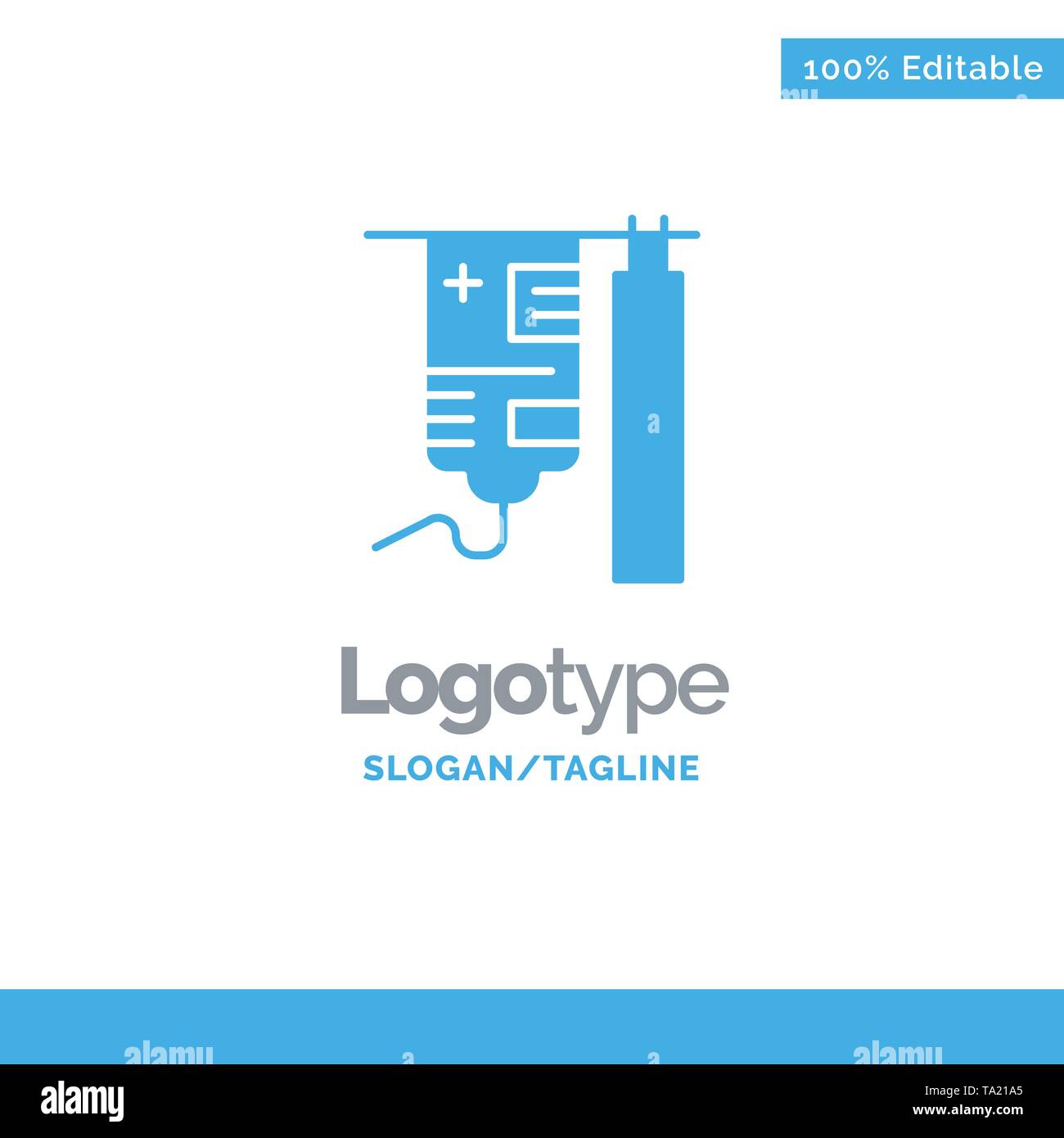 Medical equipment drip intravenous Stock Vector Images - Alamy